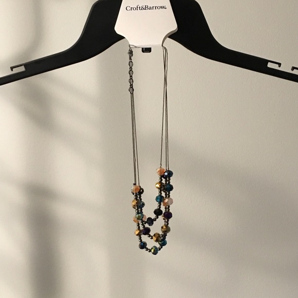 croft & barrow | Jewelry | Nwt Croft Barrow Bead Necklace New With Tag ...